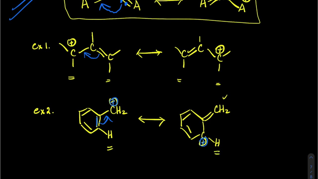 2nd pattern of resonance [ORGANIC CHEMISTRY] CHM 241 Lecture 4D - YouTube