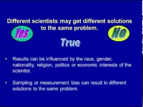 bias in science - YouTube