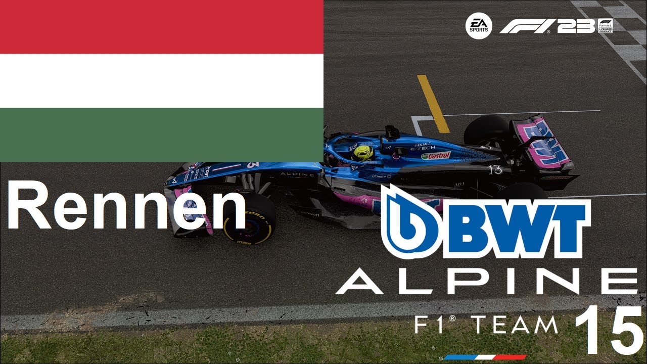 F1 23 Karriere #15 Ungarn Rennen - YouTube