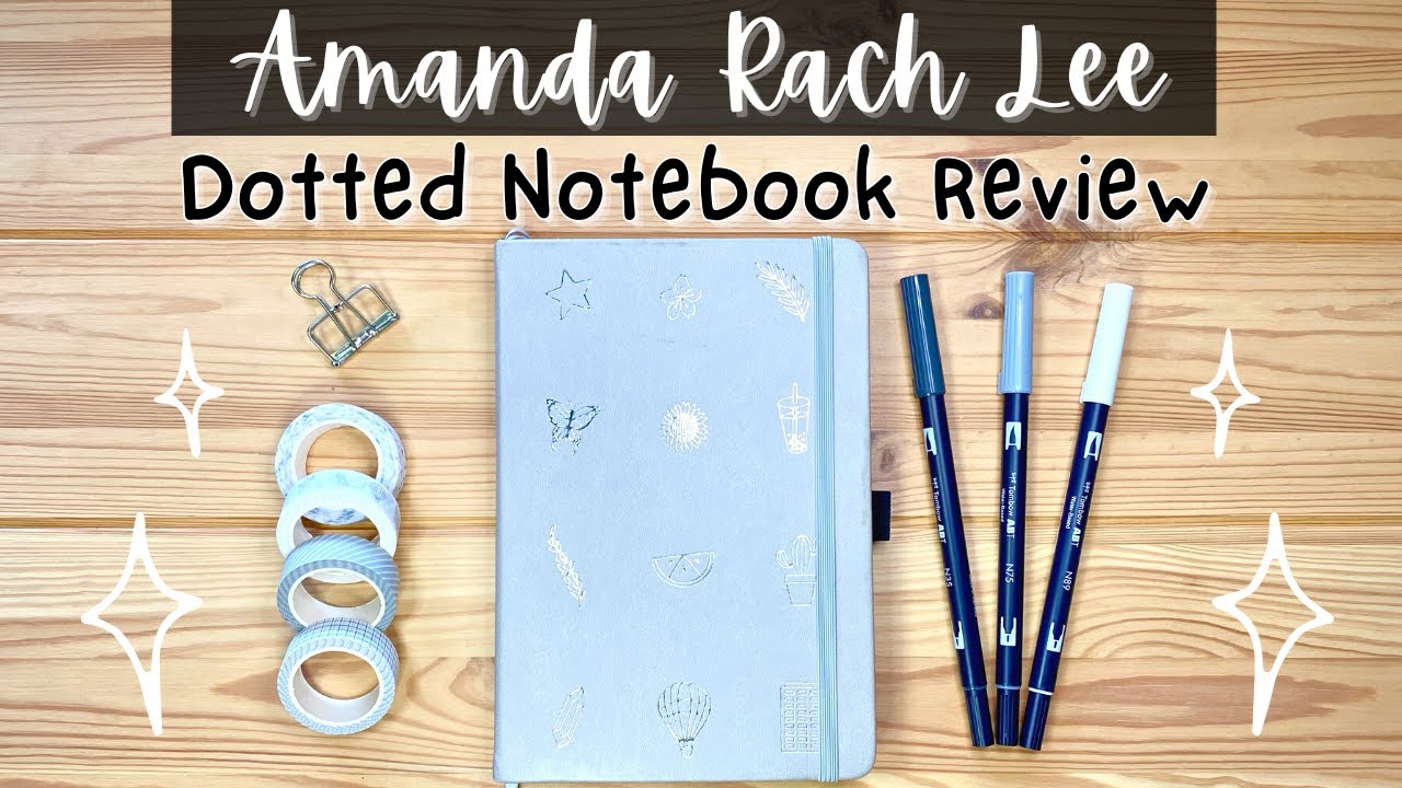 AMANDA RACH LEE Dotted Notebook Review - 9 Months Later - YouTube