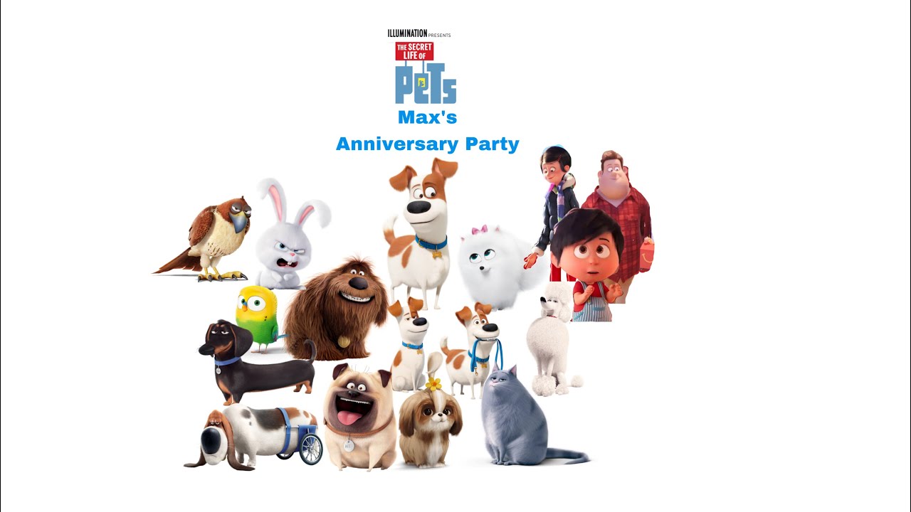 The Secret Life of Pets Texting Story: Max’s Anniversary Party - YouTube