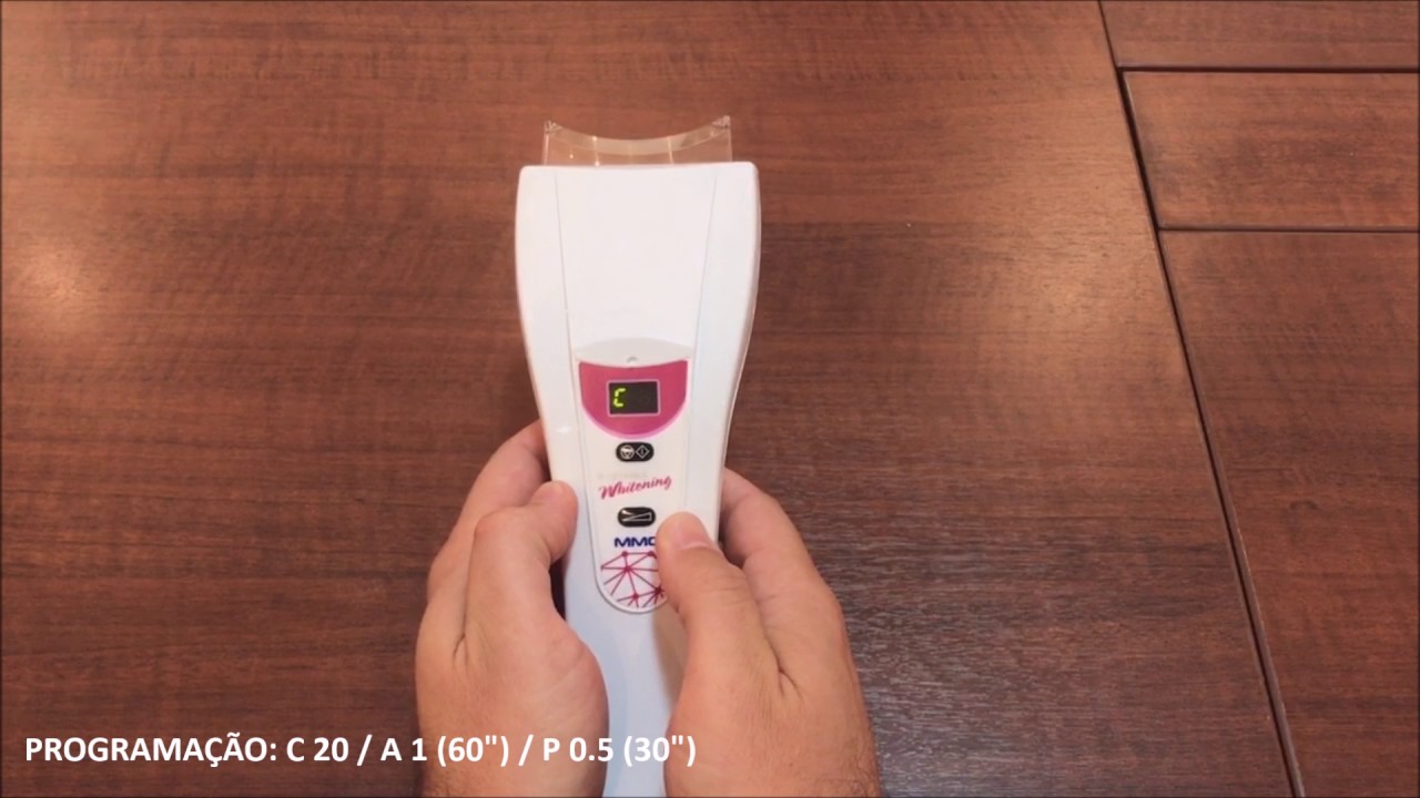 Tutorial de programação dos protocolos Bright Max Whitening - Clareador ...