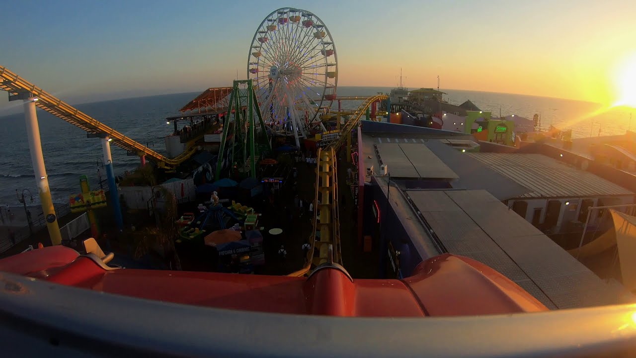 🎢 West Coaster - Pacific Park On-Ride (2024) - YouTube