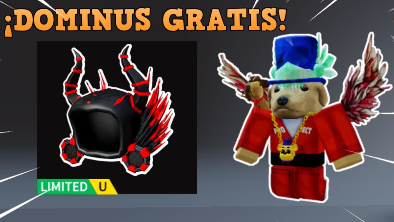 ¡GRATIS AHORA! 🔥DOMINUS LIMITADO GRATIS EN ROBLOX!! #roblox - YouTube