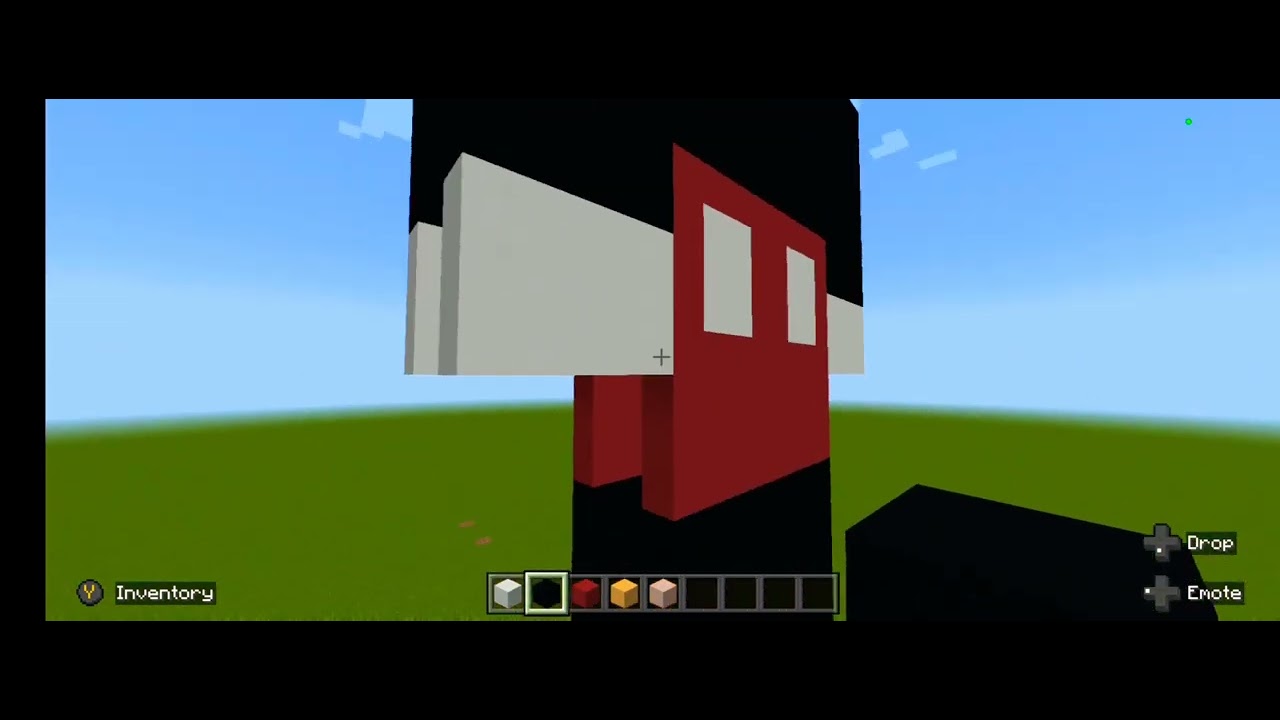 How to build Micky Mouse statue in Minecraft. [Minecraft] - YouTube