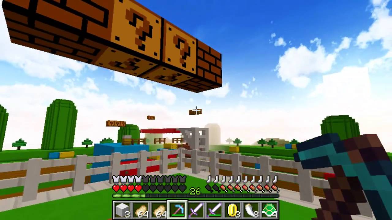 СУЩЕСТВО СУПЕР МАРИО \ Minecraft Little Kelly Adventures BEING SUPER ...