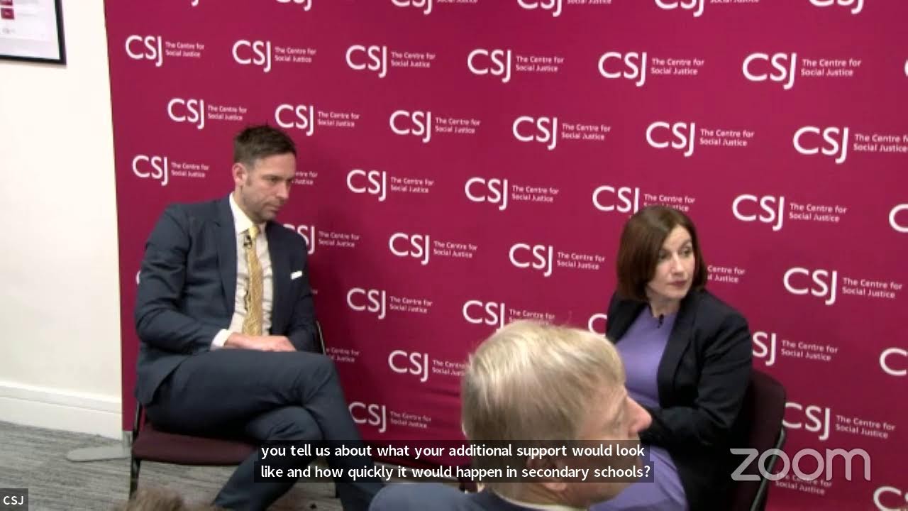 Bridget Phillipson Speech at Centre for Social Justice - YouTube