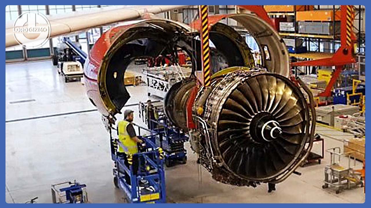Watch How Airplane Jet Engines Are Replaced Along With Other Amazing ...