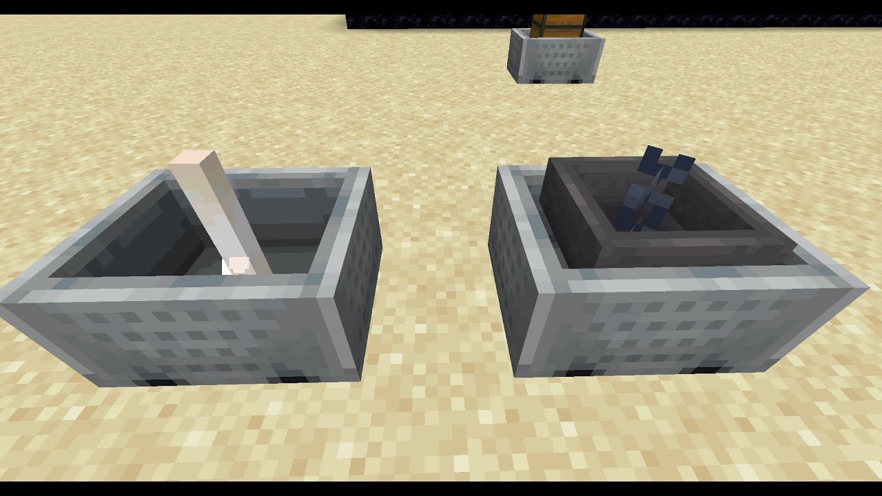 Chaining a Minecart to a Chain to Make a Hidden Minecart Swapper - YouTube