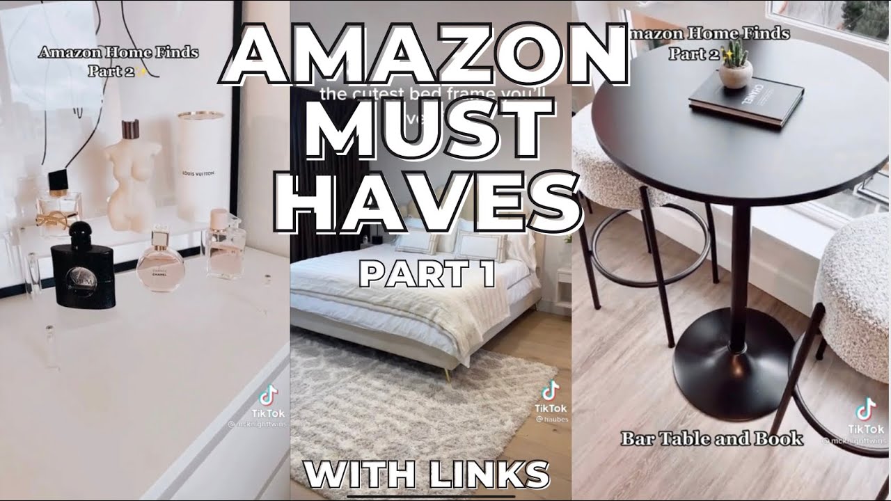 AMAZON Must Haves With Links┃Part 1 - YouTube