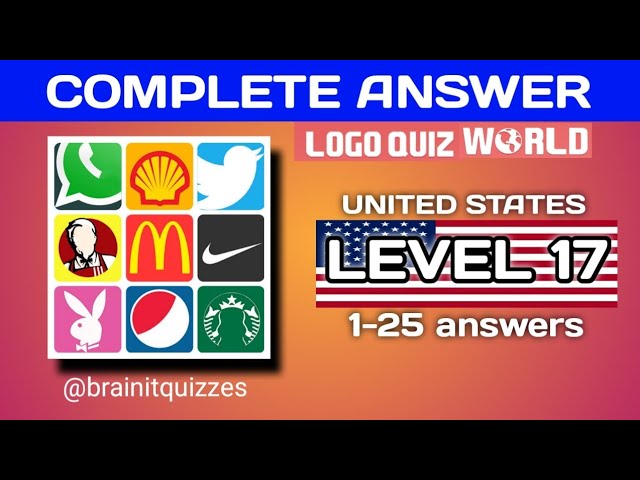 Logos Quiz Answers Level 17
