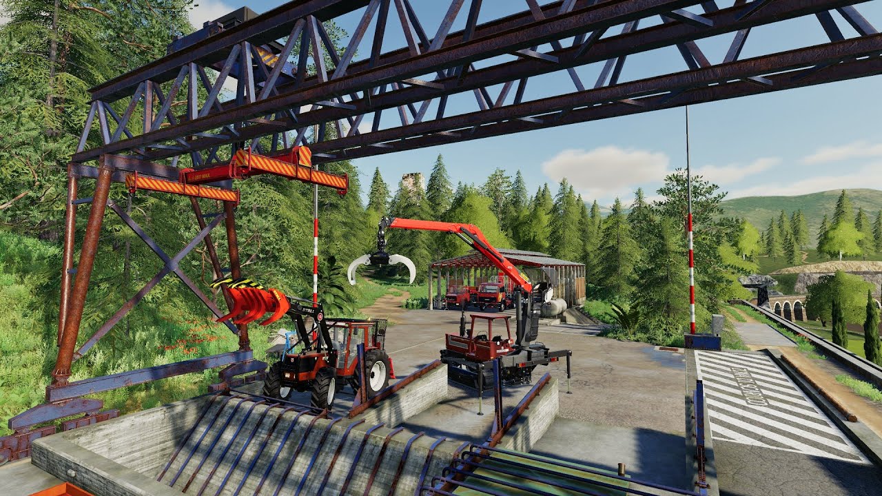 FS19 - Map Italia Light 006 - Forestry and Farming - YouTube