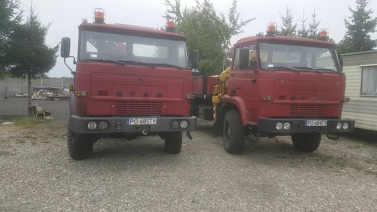 Star 744 2 sztuki uruchomione po roku postoju - YouTube