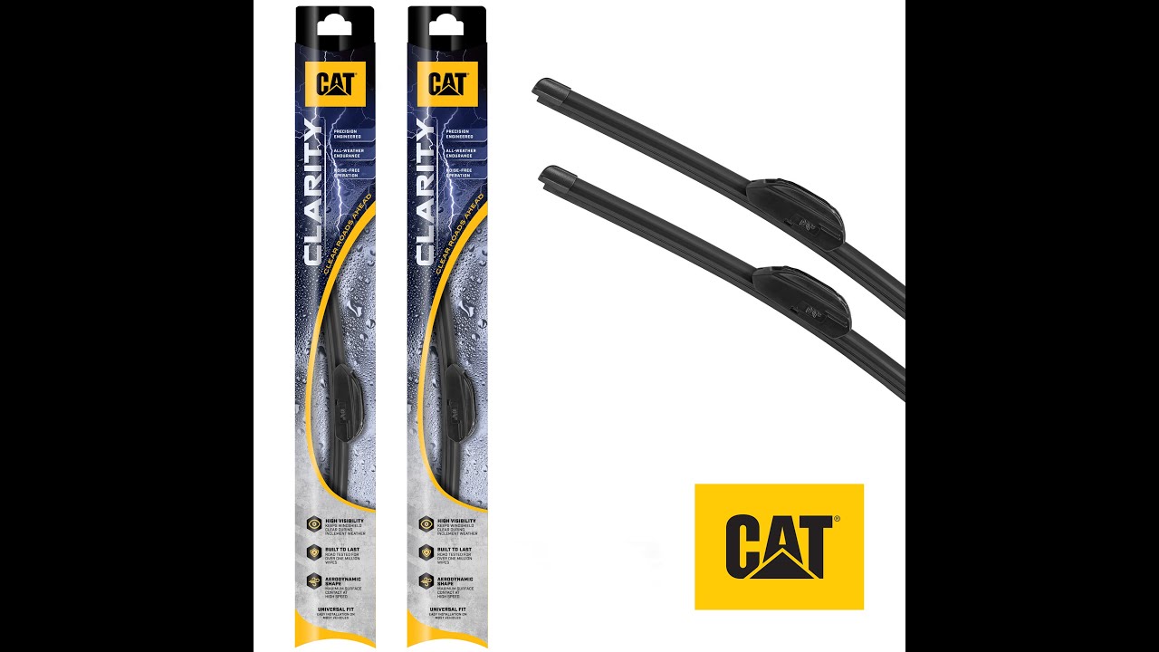 Caterpillar Clarity Wiper Blades "CLEAR ROADS AHEAD" - YouTube