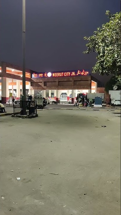 Meerut City Railway station - YouTube