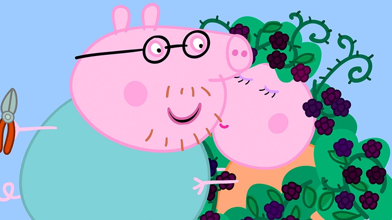 Mummy Pig gets Stuck in a Berry Bush 🐷😱 @PeppaPigOfficial - YouTube