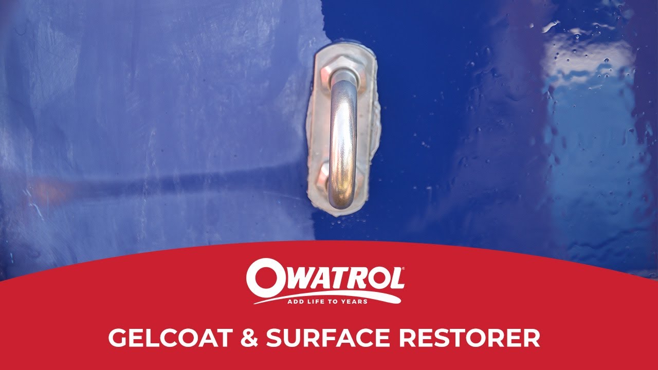 Owatrol Gelcoat Restorer (Previously Marine Polytrol) - YouTube