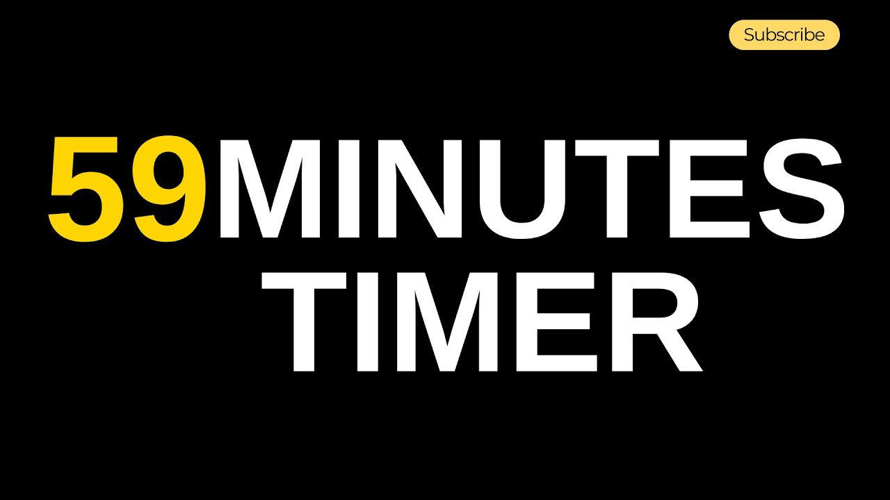 59-Minute Timer - YouTube