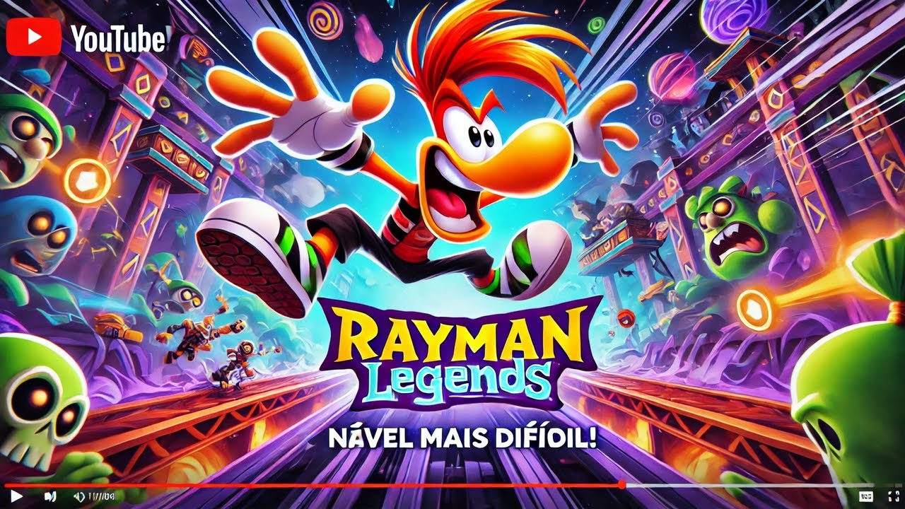 🔥 Quase Impecável! Rayman Brilhou Nessa Fase de Rayman Legends! 🔥 - YouTube
