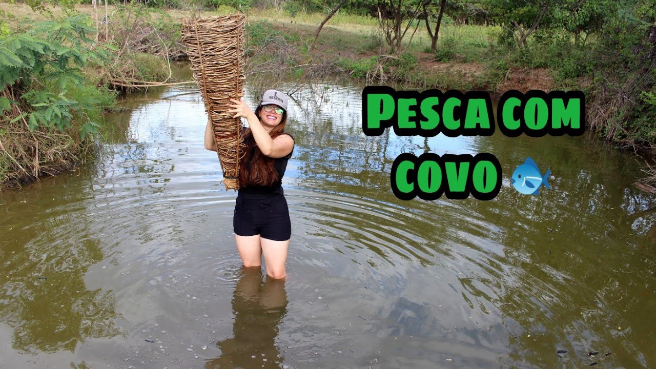 A arte da pesca com covo e ainda rendeu um frito - YouTube