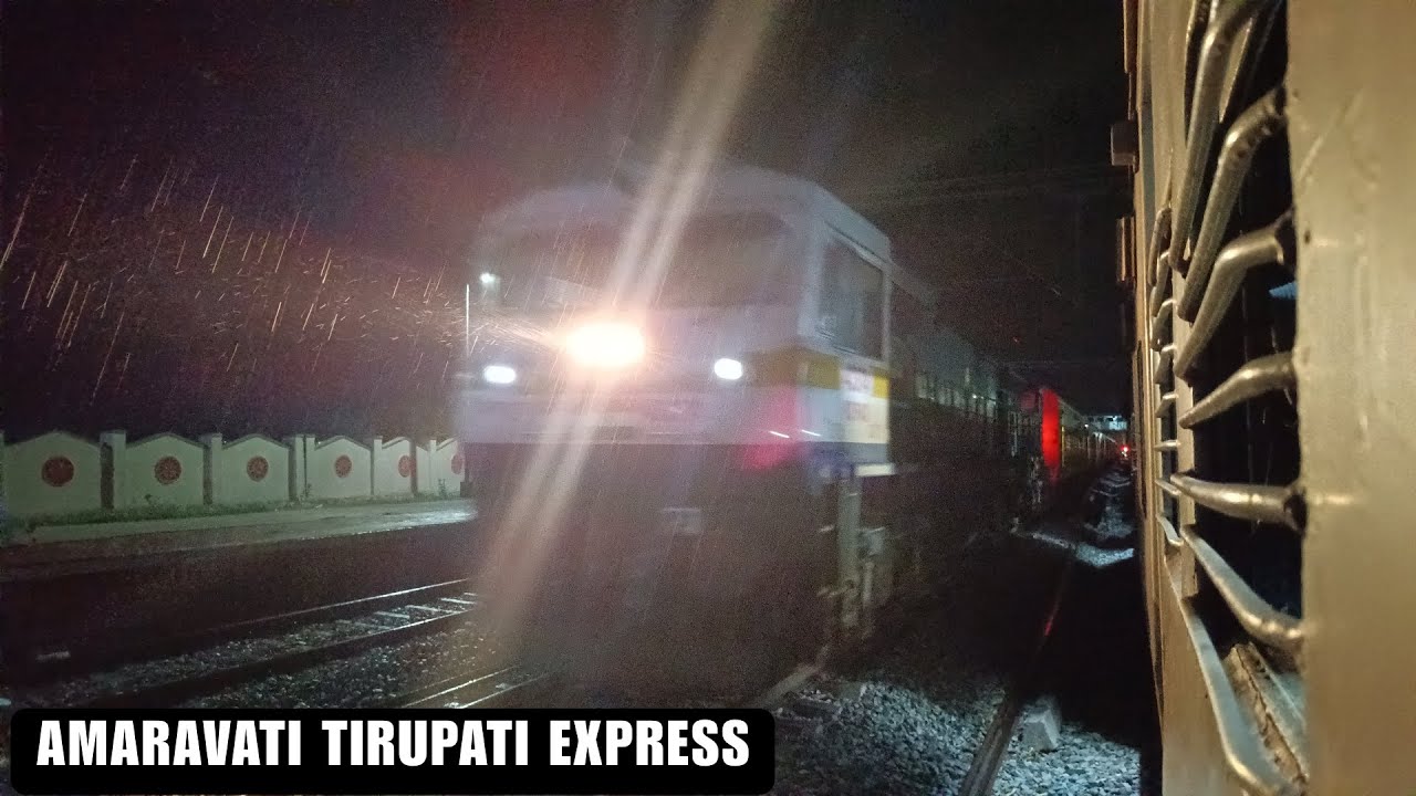 Counting it's final days of Diesel | 12766 Amaravati Tirupati SF ...