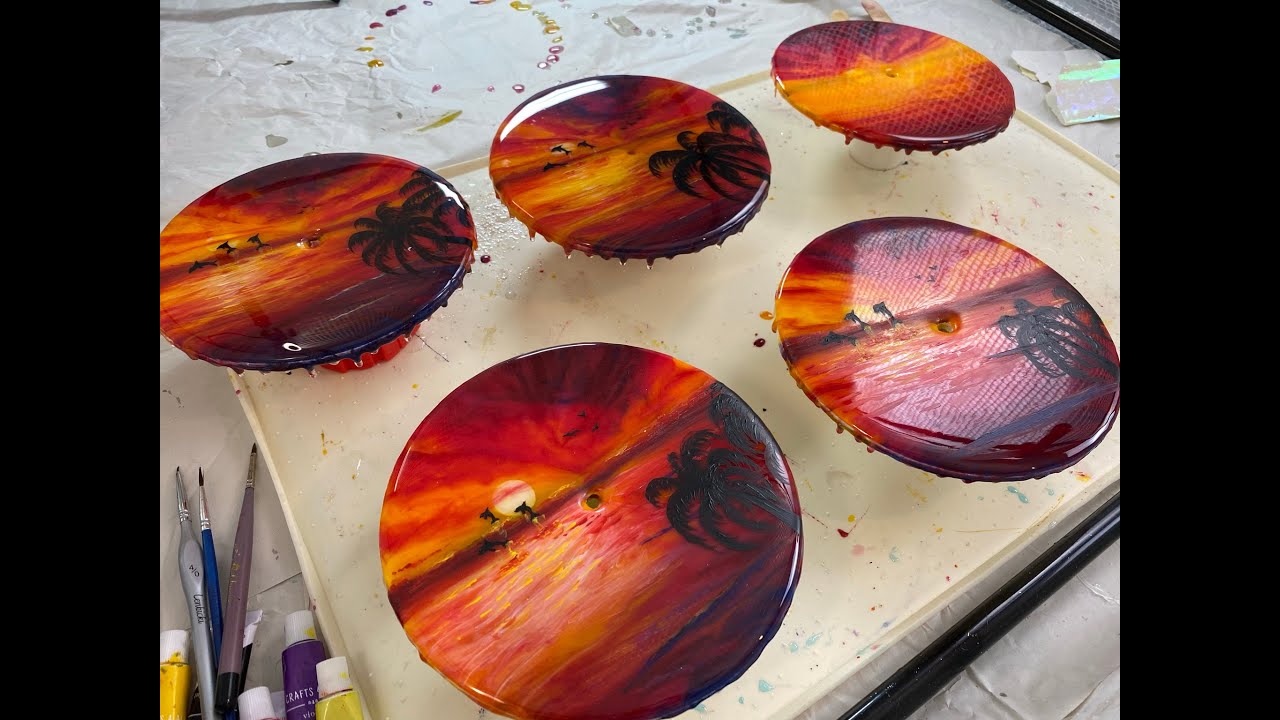Step by Step Resin Tutorial - Blue Peter Style - How I create Sunset ...