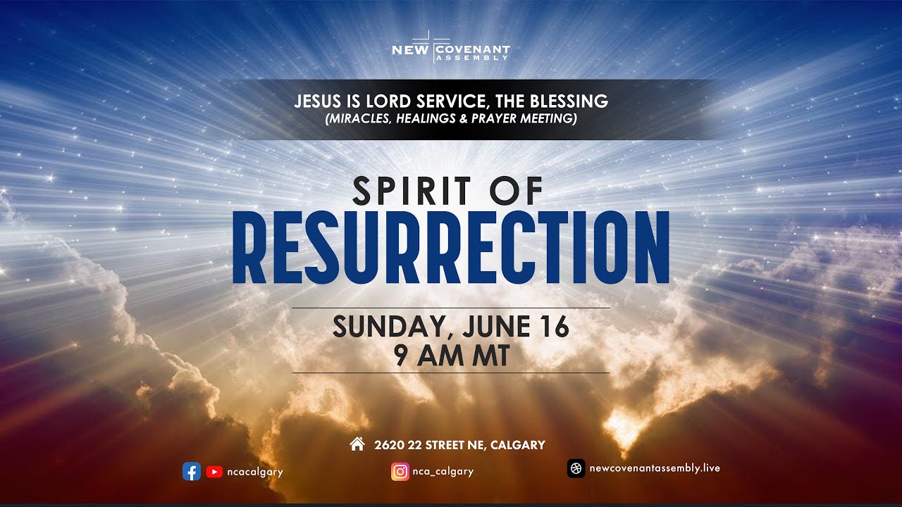 Jesus Is Lord Service: Spirit of Resurrection | The Blessing - YouTube