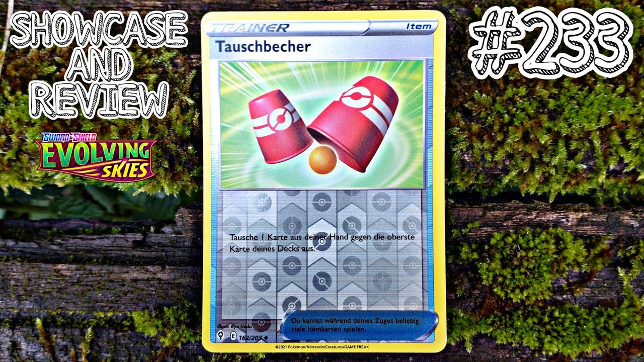 #Pokemon TCG Showcase and Review of Switching Cups Reverse Holo ...
