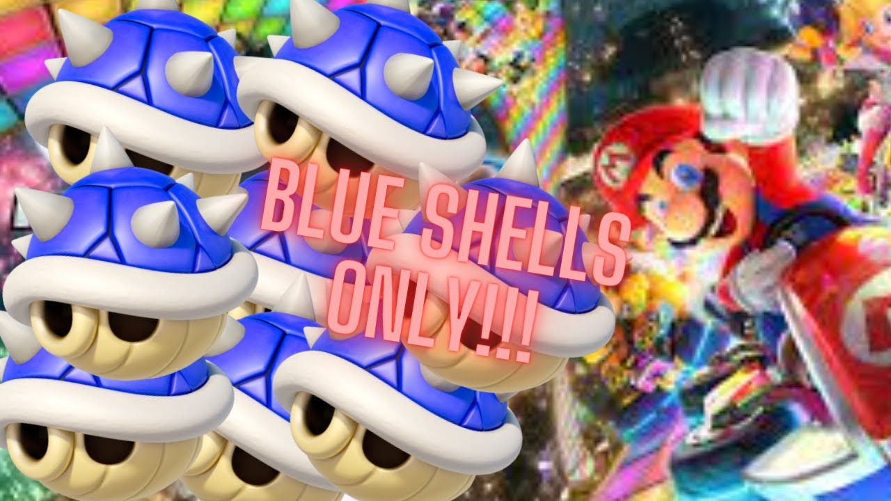 Mariokart 8, but only Blue shells - YouTube