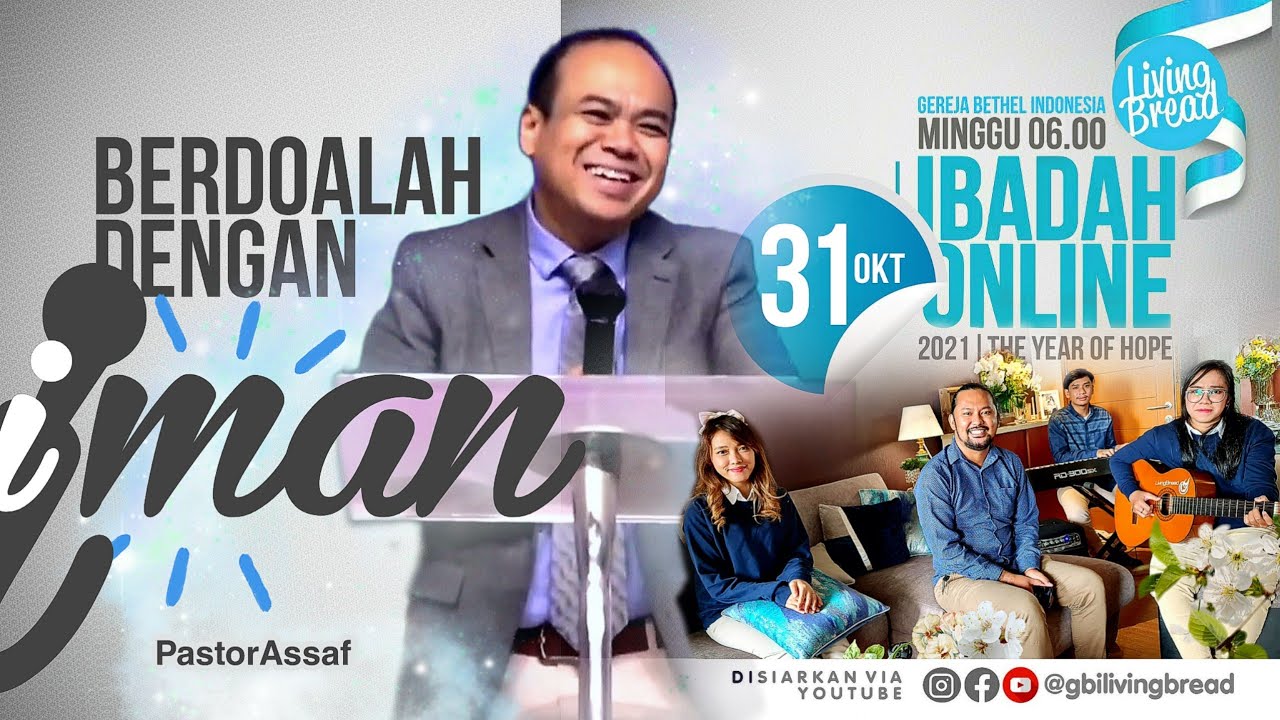 BERDOA DENGAN IMAN | Pdt. Assaf Imanuel - YouTube