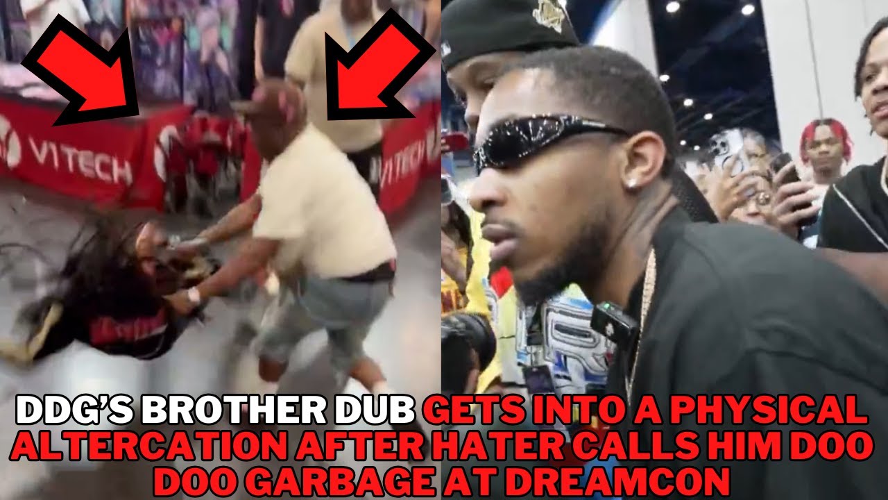 DUB AND DDG FIGHT WITH HATER AT DREAMCON FOR SAYING DOO DOO GARBAGE ...