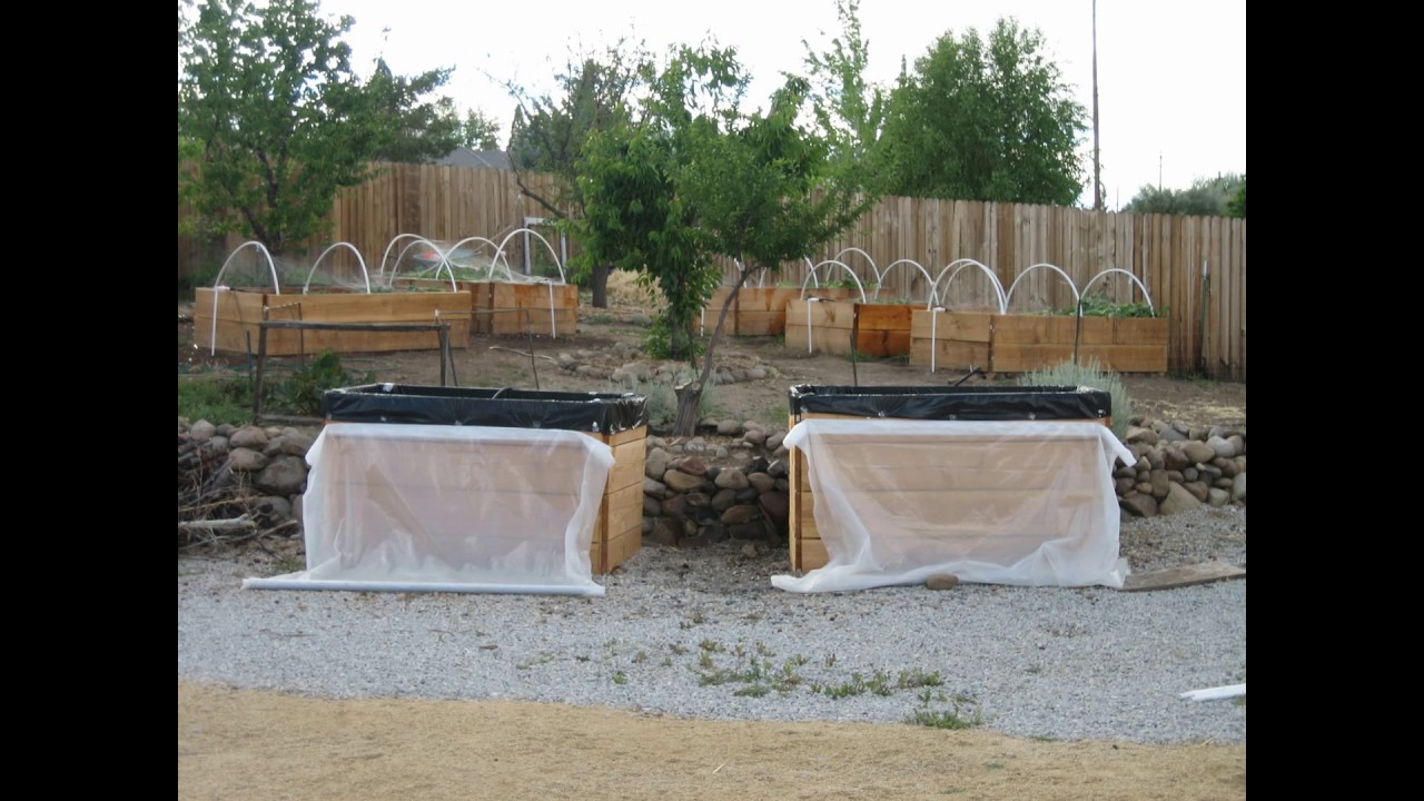 High End Back Yard Food Production Build - YouTube