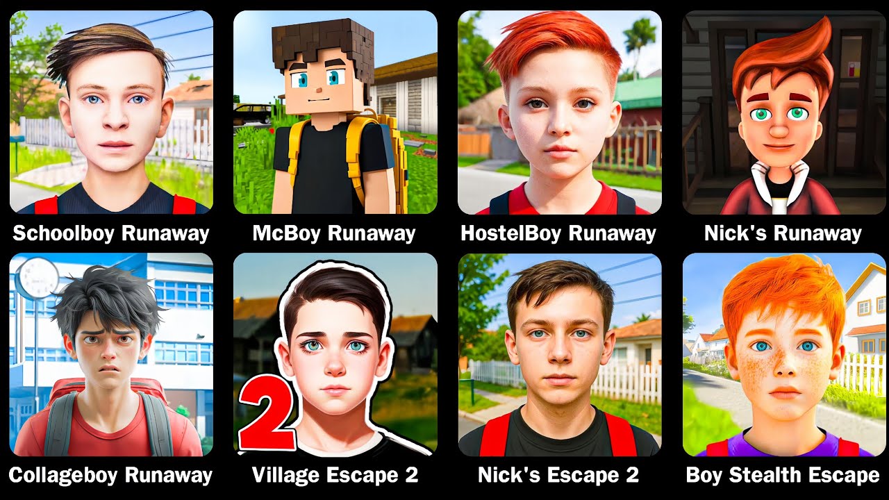 Schoolboy Runaway Stealth, Schoolboy Escape 2, Boy Stealth Escape ...