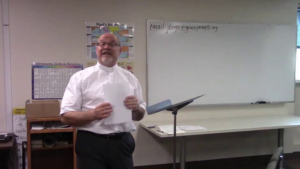 5/3/20 Pastor Dinger's Bible Class 10am - YouTube