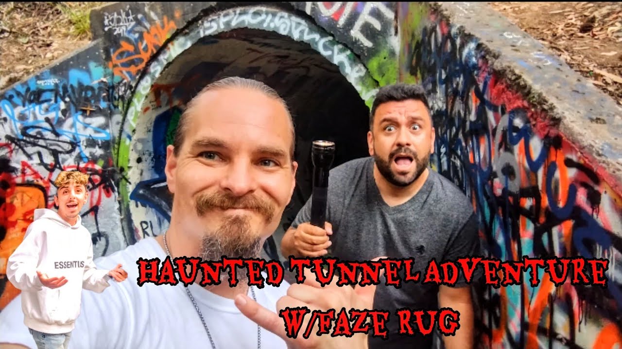 Haunted Tunnel Adventure W Faze Rug Youtube
