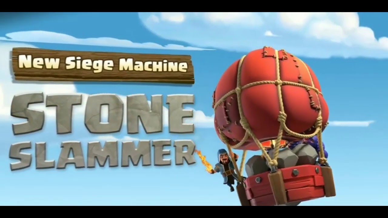 STONE SLAMMER! New Siege Machine! - Gets Ready to Bang! - YouTube
