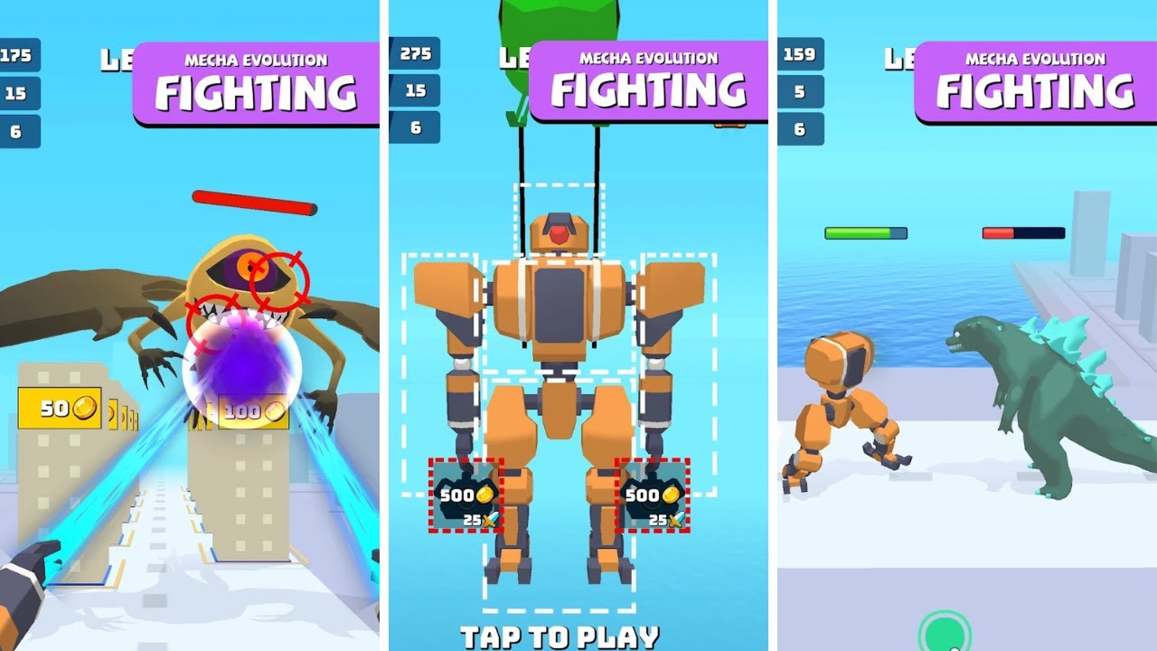 Mecha Evolution:Steel Fighting Gameplay (Android) - YouTube