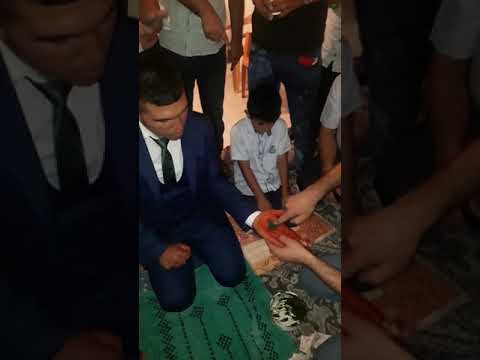 Yozgatta    damat ve küçük sadiç kınası böyle yakilr
