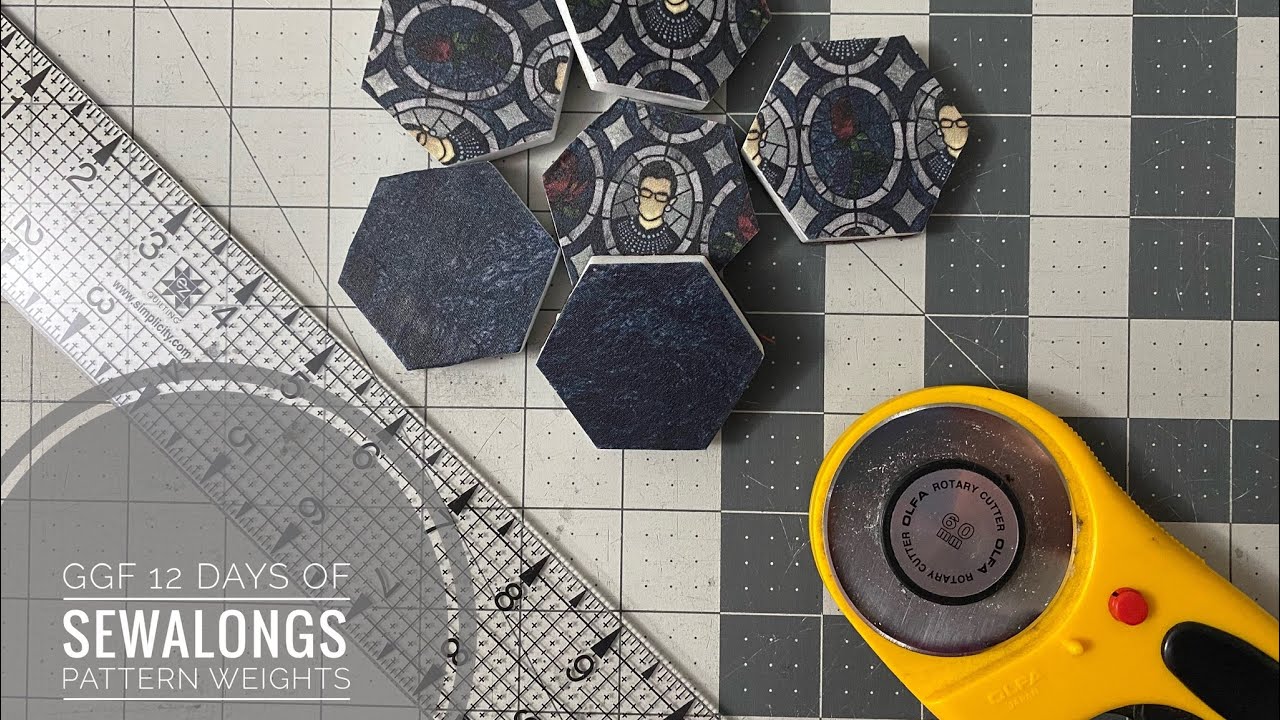 Sewalong - Tile Pattern Weights - YouTube