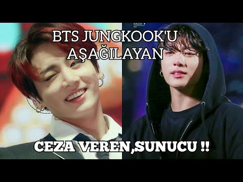 BTS JUNGKOOK'U AŞAĞILAYAN,CEZA VEREN SUNUCU!