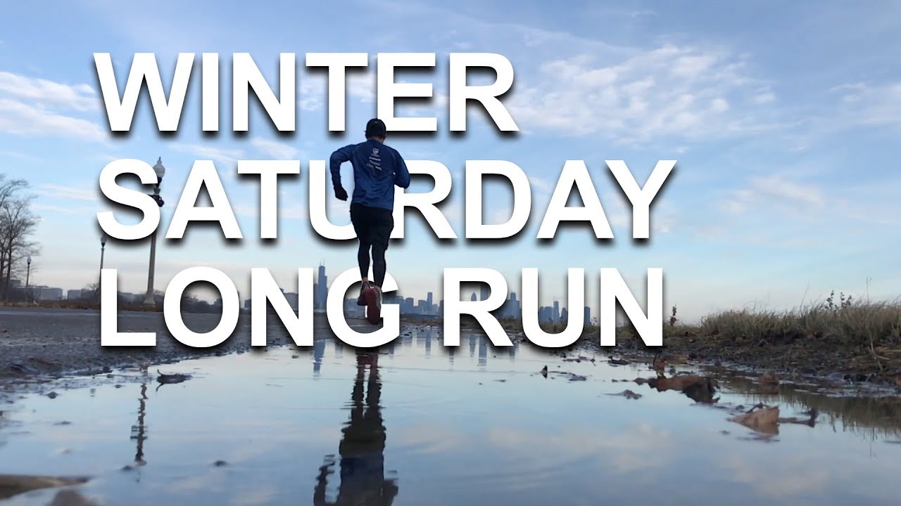 WINTER 19.5 MILE SATURDAY LONG RUN - YouTube