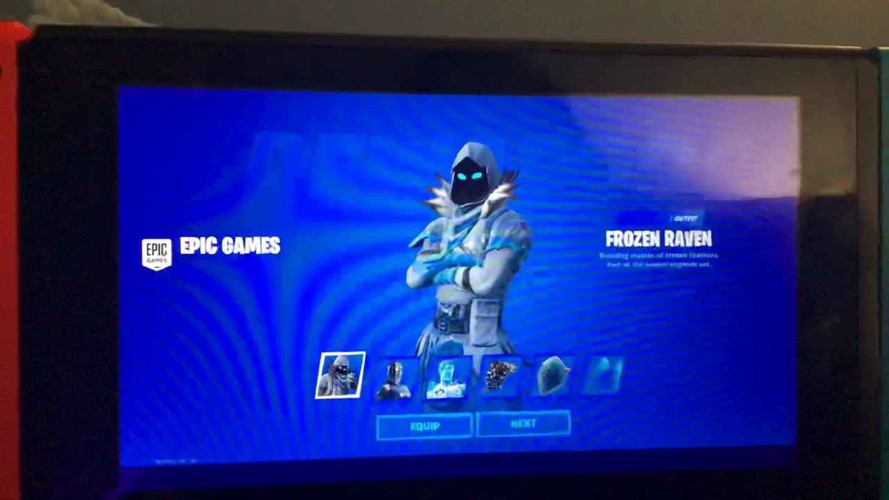 Showing What I got in the Fortnite Frozen Legends Set! - YouTube