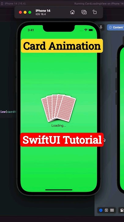 Card Animation in SwiftUI | Tutorial #ios #swiftui #coding #programming #animation #swift #apple ...