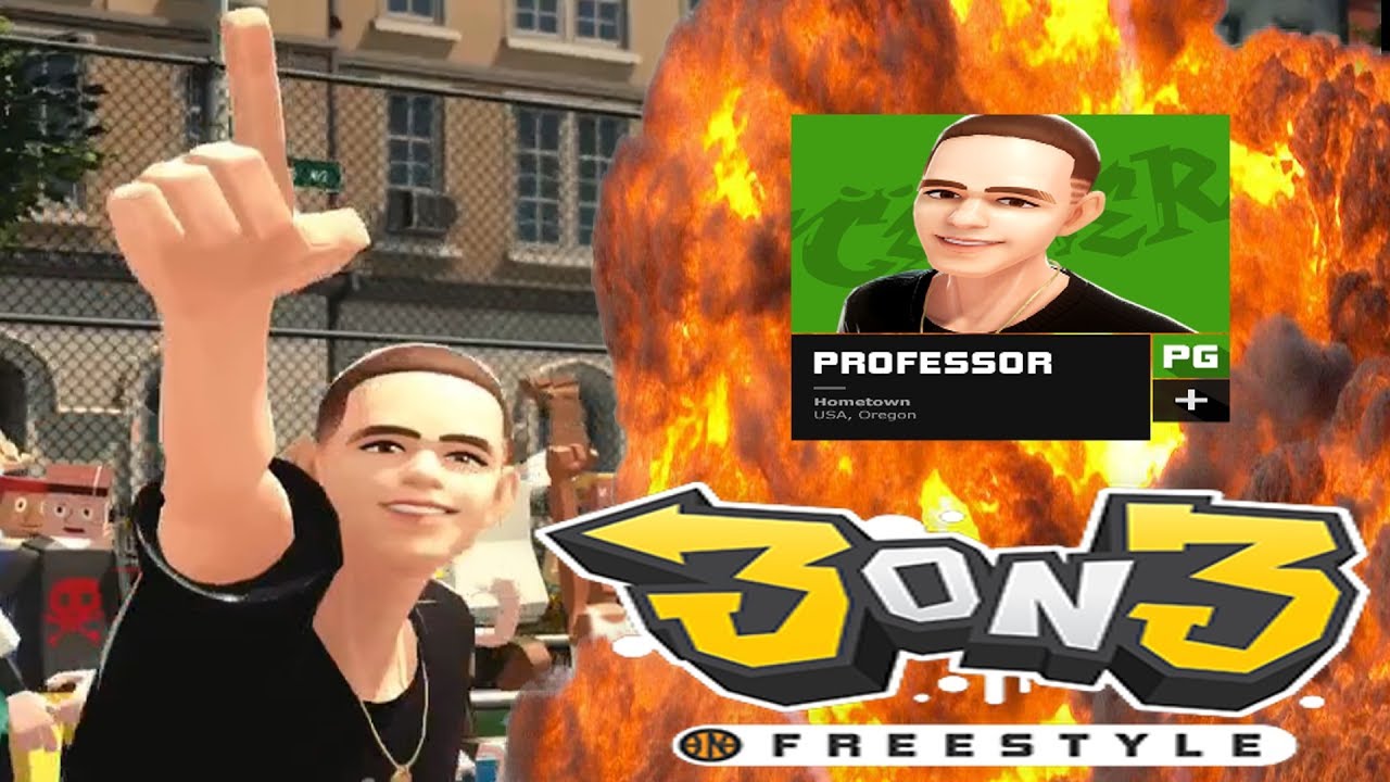 3on3 Freestyle | The Professor (Character Review) - YouTube