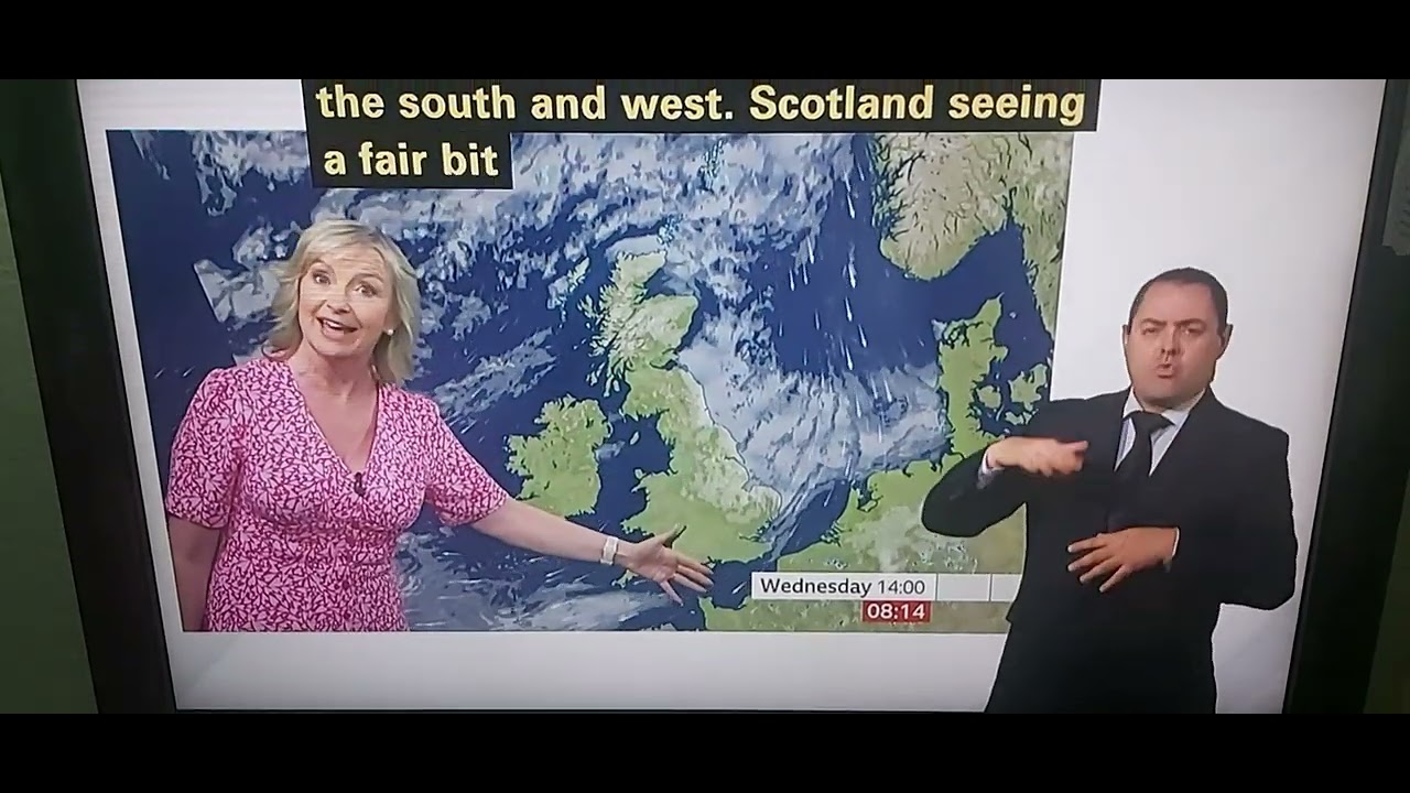 BBC Breakfast Weather: Some Sunshine/Pollen Levels/UV Levels/Bit of ...