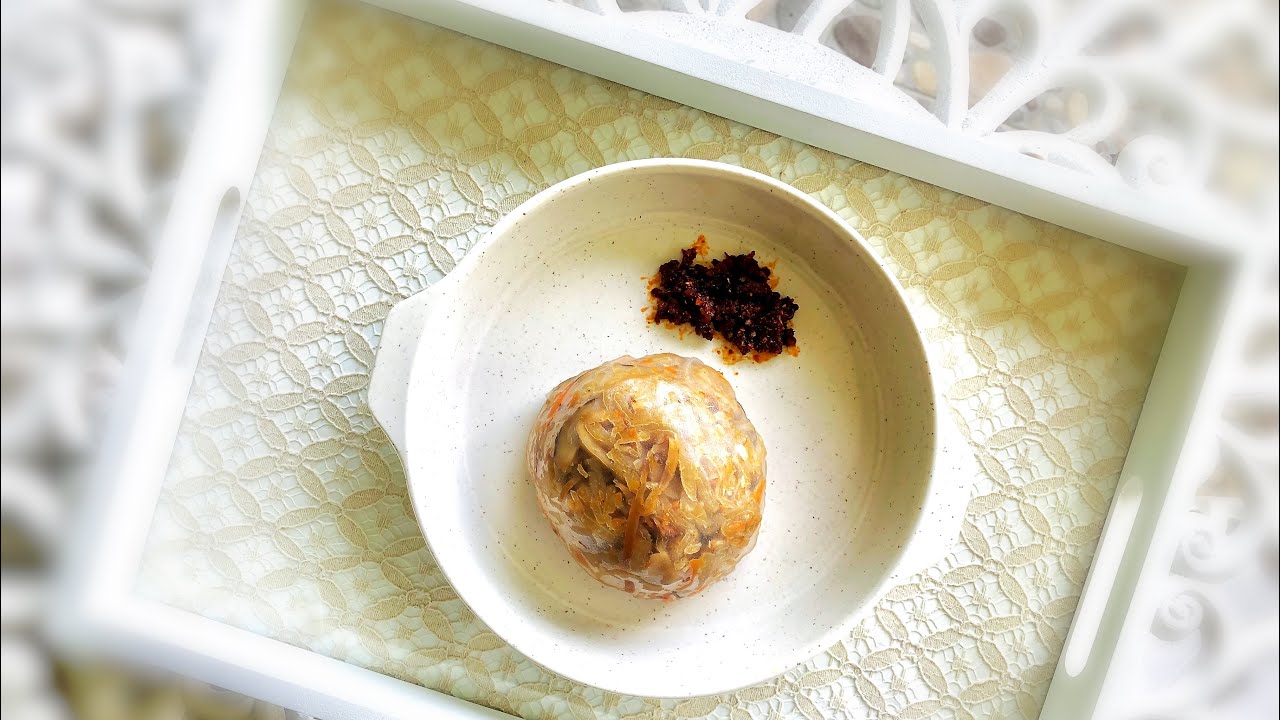 Jicama Rice Paper Balls - YouTube