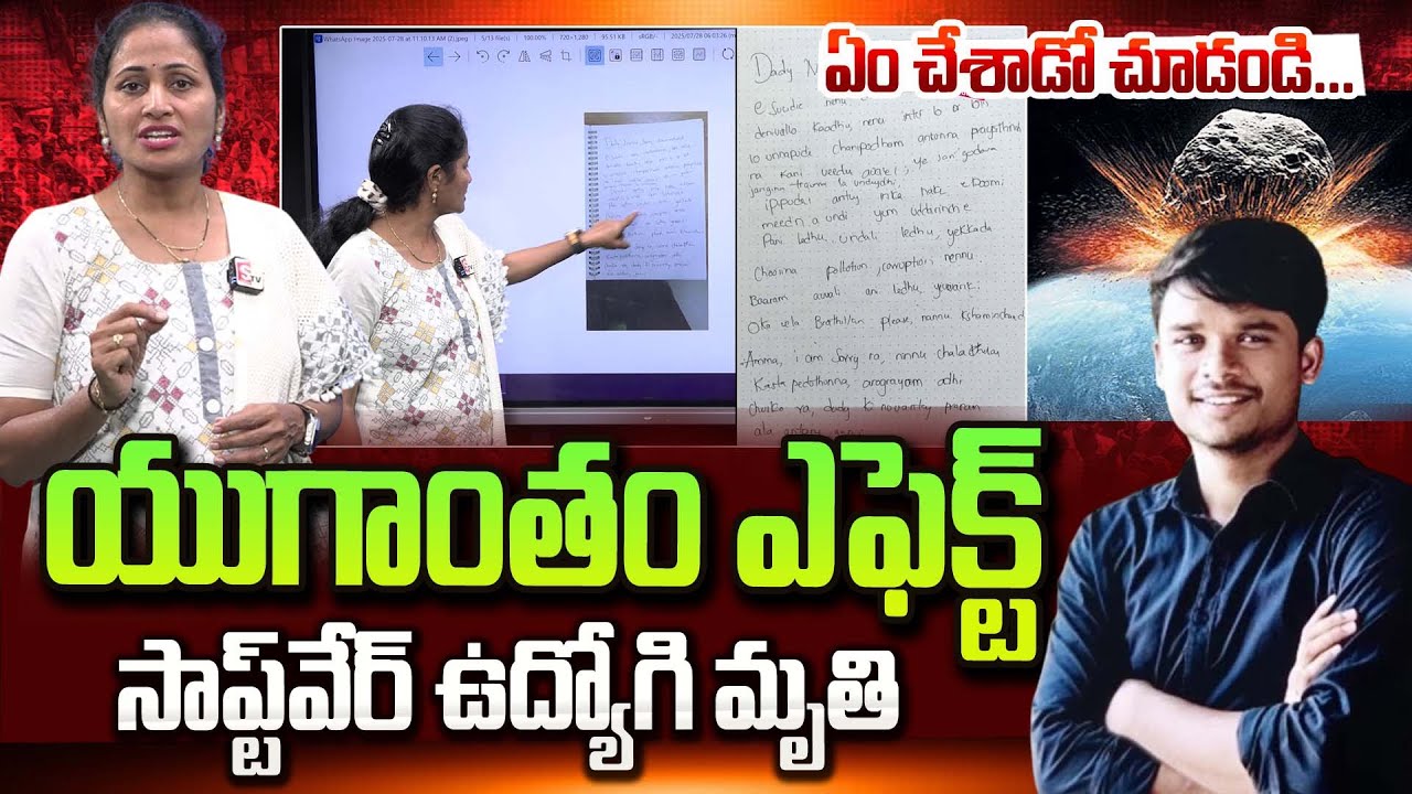 Manikonda software Engineer Incident | Anchor Nirupama | Yugantham ...