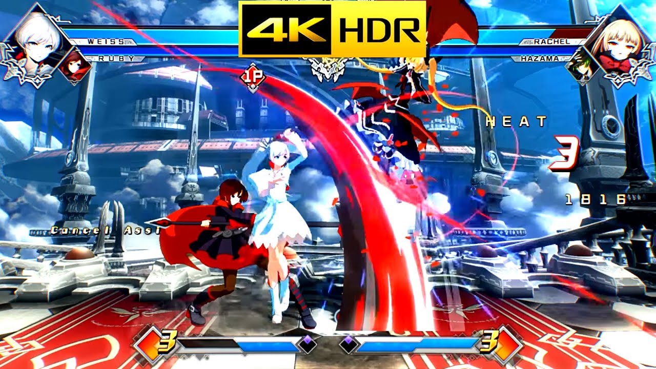 Blazblue Cross Tag Battle 4K-HDR MAX GRAPHICS PC - YouTube