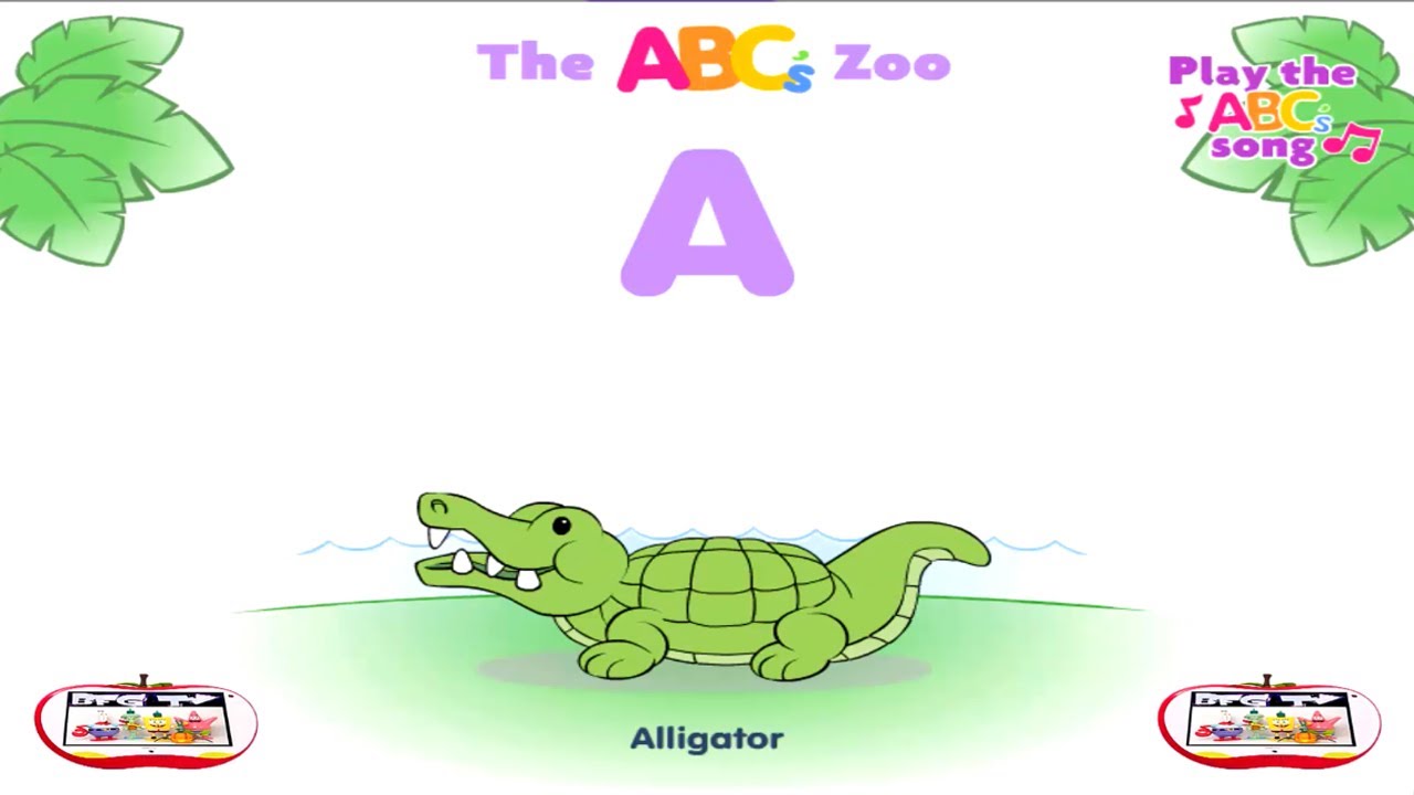 Learning Alphabets for Kids | The ABC Zoo | Phonetics for kids | Part 1 ...