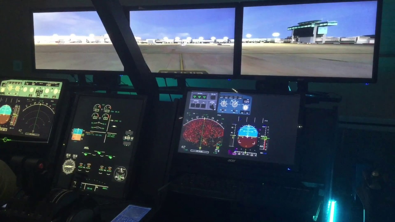[P3DV3.2] A320 "HOME COCKPIT GENERIQUE" VOL COMPLET NCE-GVA - YouTube